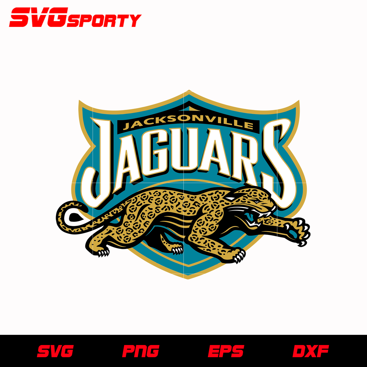 Jacksonville Jaguars Logo 2 svg, nfl svg, eps, dxf, png, digital file ...