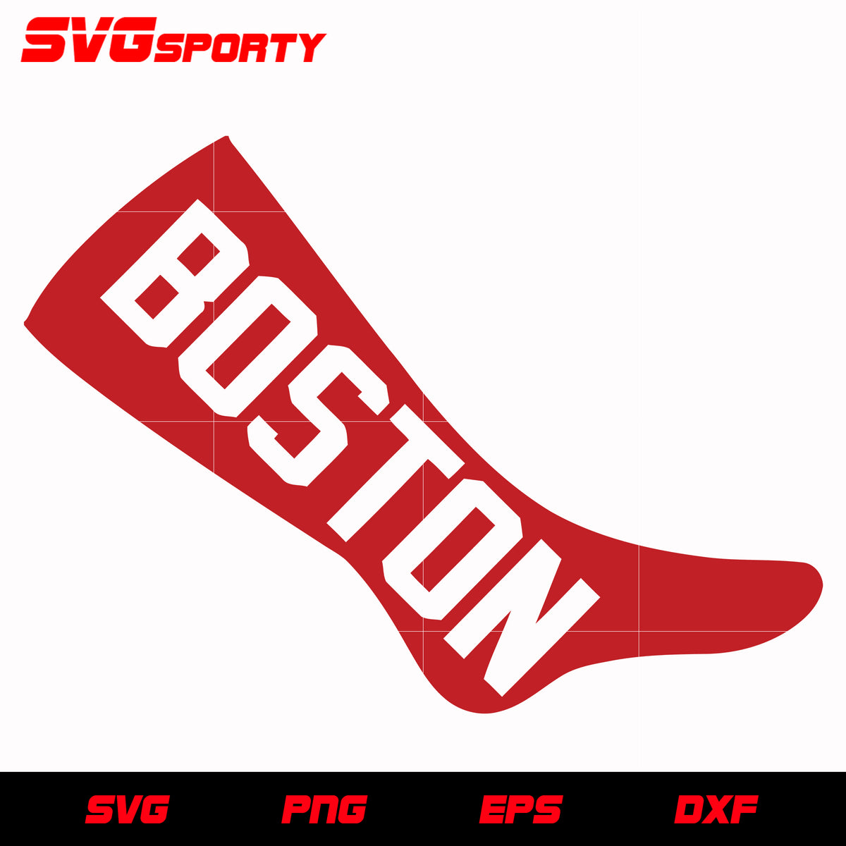 Boston Redsox Sock Logo svg, mlb svg, eps, dxf, png, digital file for ...