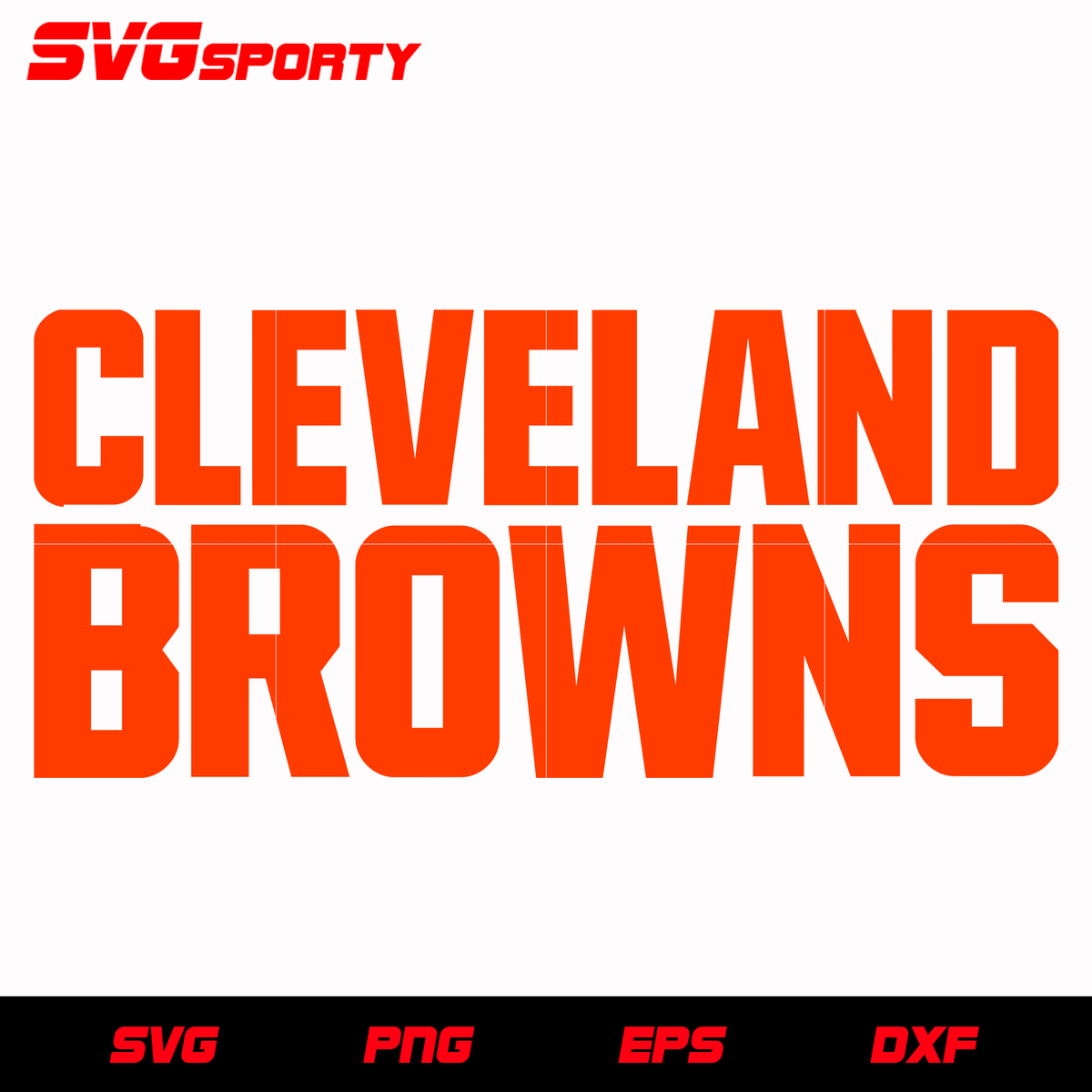 Cleveland Browns Text Logo svg, nfl svg, eps, dxf, png, digital file ...