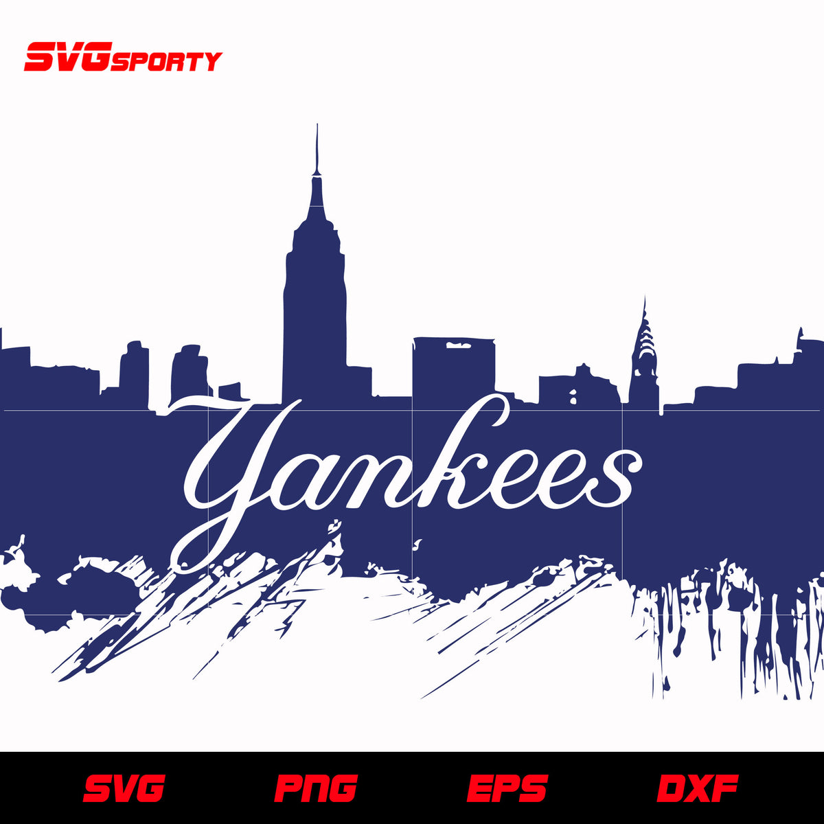 New York Yankees SVG, yankees svg, mlb svg, eps, dxf, png, digital fil ...