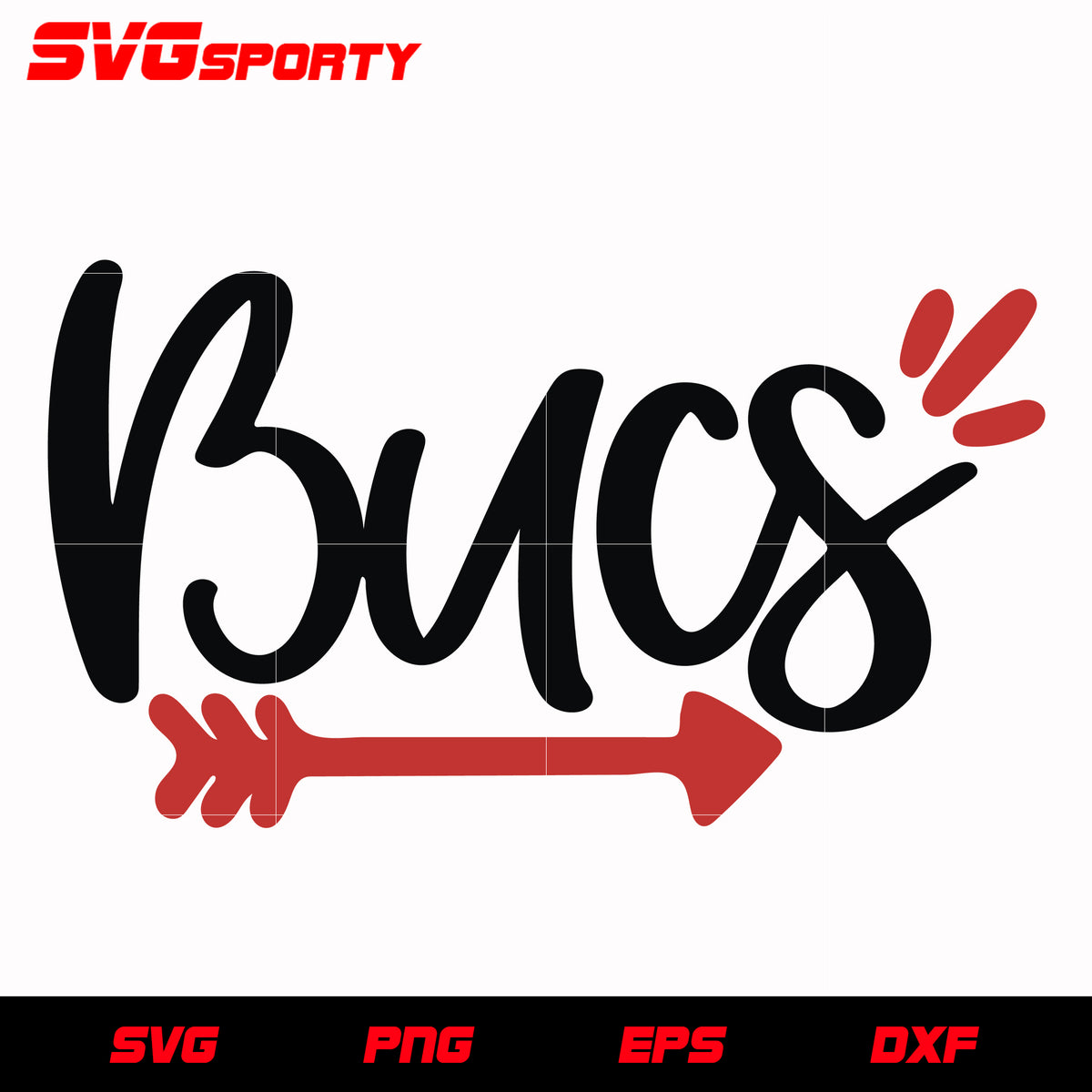 Tampa Bay Buccaneers Bucs Arrow svg, nfl svg, eps, dxf, png, digital f ...